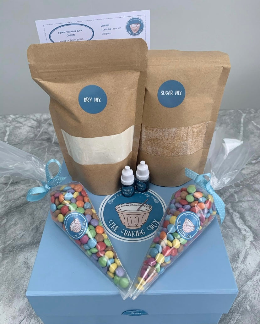 Cookie Box (Blue) – The Baking Box Ireland
